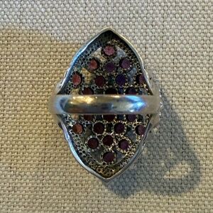 Nicky Butler | Jewelry | Vintage Nicky Butler Sterling Silver Garnet ...
